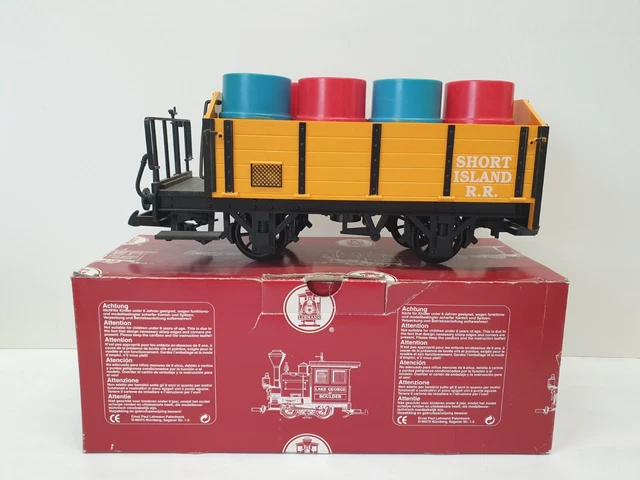 LGB LEHMANN 94016 Hochbordwagenmit Fässer Short Jsland R.r Gebraucht In Ovp EUR 22,72 - PicClick DE