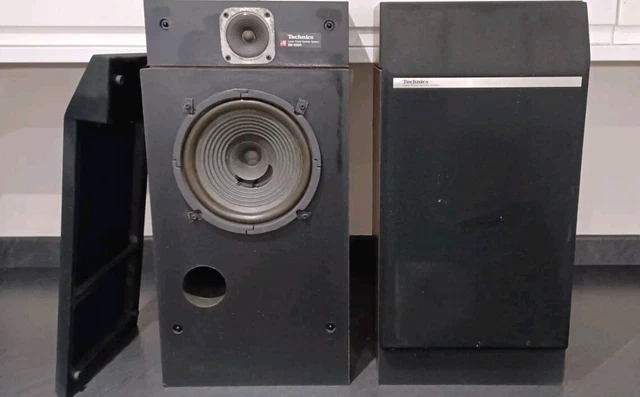 TECHNICS SB-4000 50W 6-Ohms 2-Way Linear Phase Speaker System In Brown/Black-B83 £90.00 ...