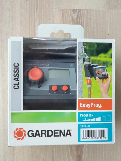 GARDENA FLEXCONTROL EASY Prog. Classic 1883-20, neu und OVP EUR 59,00 ...