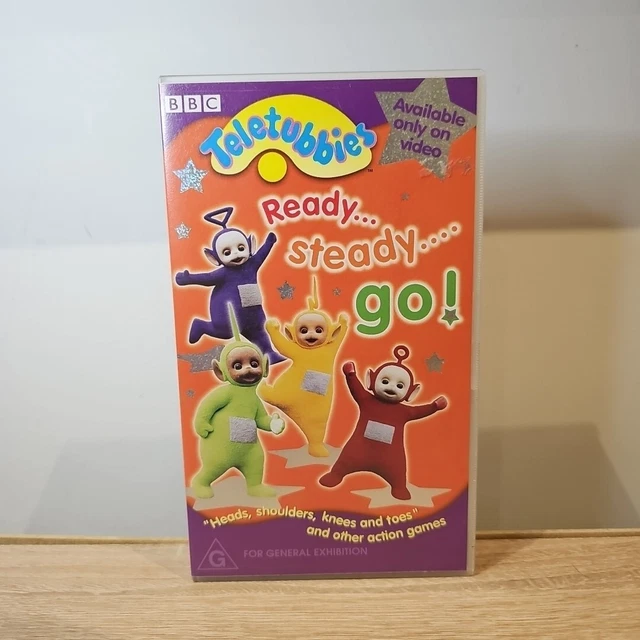 BBC/ABC VIDEO TELETUBBIES Ready Steady Go Vhs Video Tape 2000 Tested ...