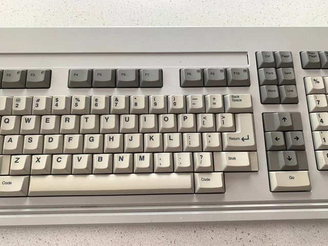 VINTAGE BURROUGHS KEYBOARD w/ Brother "Prototopre" Capacitive Dome ...