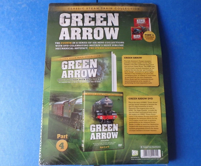 CLASSIC STEAM TRAIN Collection Part 4 of 6 V2s Green Arrow Magazine ...