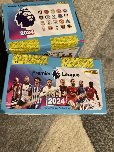 *2024 SEASON* PANINI Premier League Sticker Collection 2024 Full Box ...