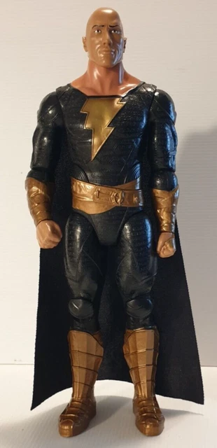 BLACK ADAM 12-INCH DC Comics "The Rock" Dwayne Johnson Action Figure ...