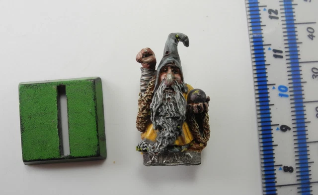 DWARF WIZARD METAL Dwarfs Dispossessed Army Adventurer Warhammer 1980s ...