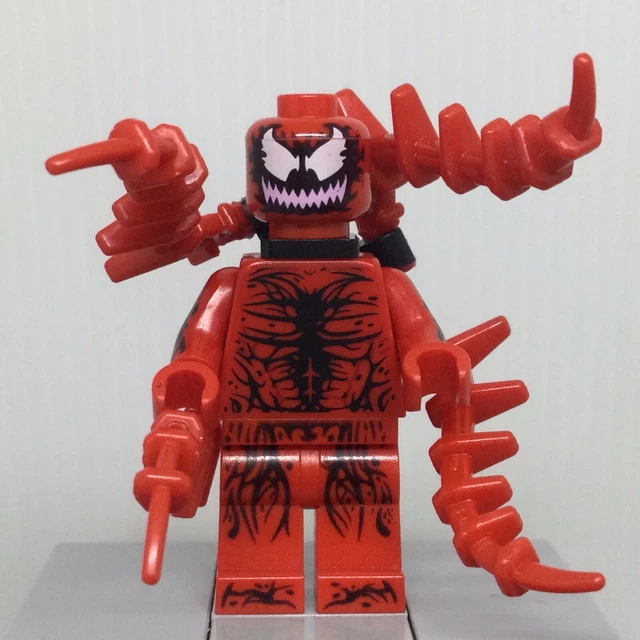 LEGO MARVEL SPIDER-MAN sh187 Carnage Short Appendages Minifigure 76036 ...