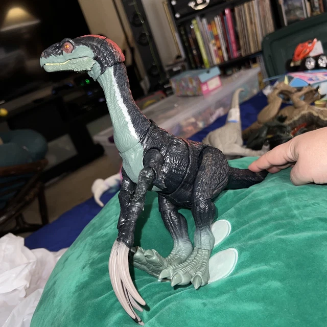 MATTEL JURASSIC WORLD Dominion Therizinosaurus Sound Slashin' Dinosaur ...