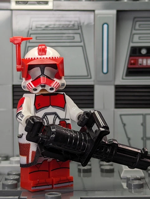 LEGO STAR WARS Custom Printed Minifig Coruscant Guard ARC Heavy Gunner ...