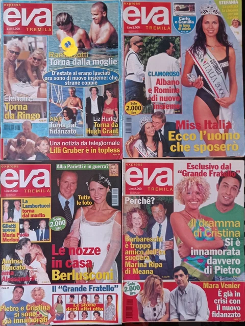 EVA EXPRESS TREMILA 38 39 40 41 2000 Pietro Taricone Anna Falchi Milena Miconi EUR 20,00 ...