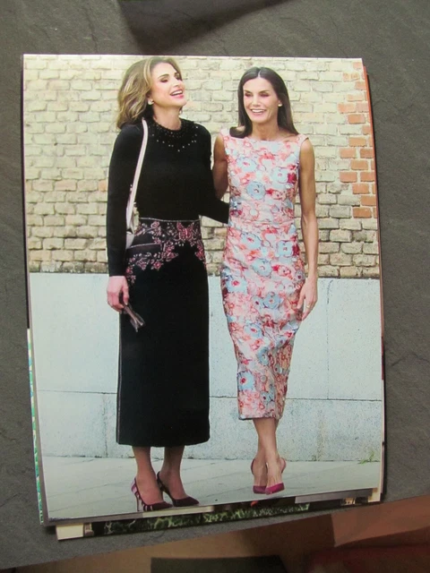PRINZESSIN PRINCESS KÖNIGIN Queen Rania Raina Letizia jordan Spain ...