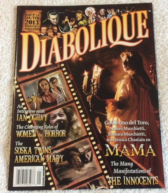 DIABOLIQUE #14 JAN/FEB 2013 - Horror Magazine - Mama, Women in Horror ...
