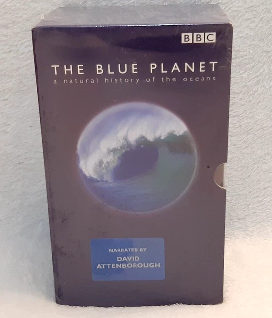THE BLUE PLANET BBC VHS Tapes Box Set David Attenborough New Sealed £14 ...
