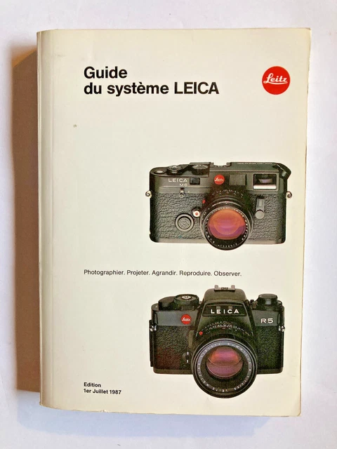 GUIDE DU SYSTEME LEICA appareil photo manuel EUR 9,00 - PicClick FR
