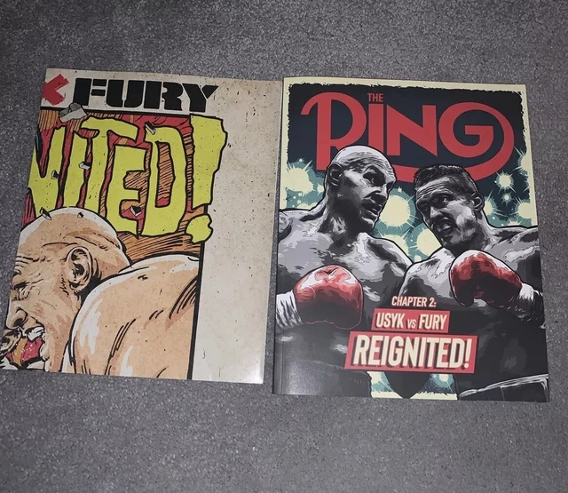 THE RING BOXING Magazine December 2024 Usyk V Fury Ii Rare Edition With ...