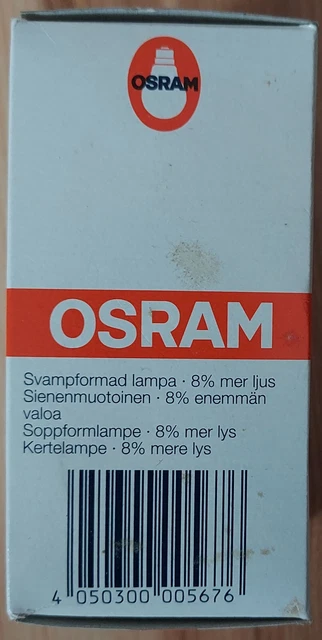 OSRAM KRYPTON 100W E27 pearl/matt Pilzform EUR 4,50 - PicClick DE