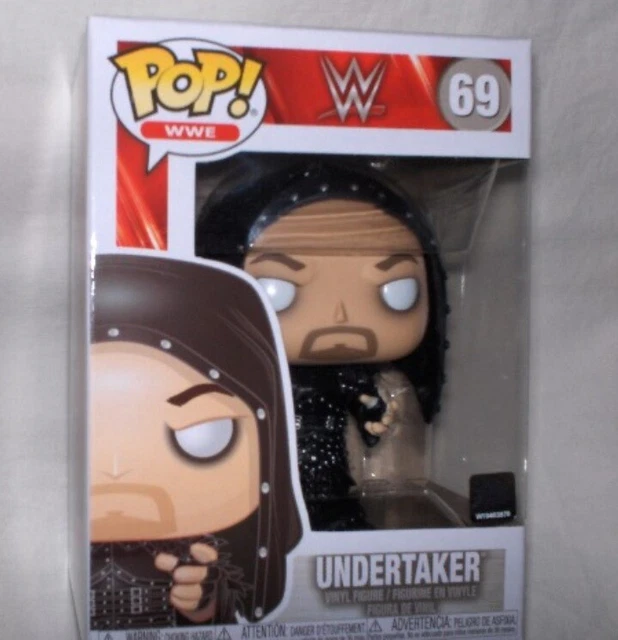 THE UNDERTAKER # 69 Wrestling POP Vinyl Wackelkopf Figur ca.10 cm,OVP ...