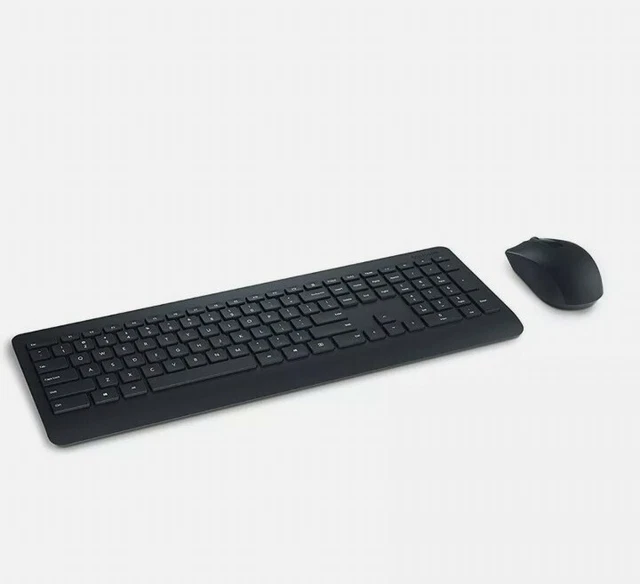 MICROSOFT DESKTOP 900 Wireless Keyboard and Mouse Set (NO DONGLE) £13. ...