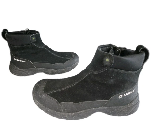 ICEBUG &METRO& MEN'S suede leather With Hiking Grips, retail $220, sz ...