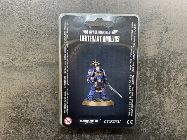 LIMITED EDITION SPACE Marine Primaris Lieutenant Amulius Warhammer 40k ...