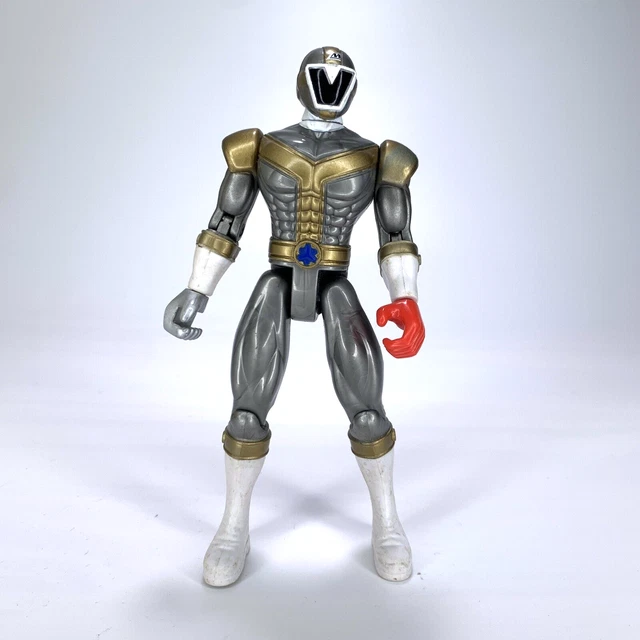 POWER RANGERS LIGHTSPEED Rescue Titanium Ranger 5.5" Figure 1999 Bandai ...