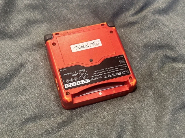 GAME BOY ADVANCE SP Charizard Fire Red Limited Edition Pokemon Center £ ...