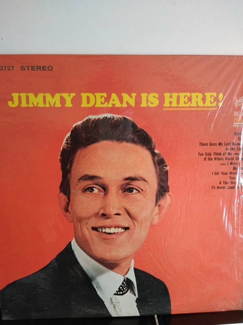 JIMMY DEAN IS Here-RCA Victor Record LSP-3727 1967 Vinyl Album Play ...