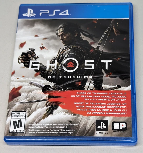 GHOST OF TSUSHIMA (PS4 PlayStation 4) Amazing Samurai Game $16.50 ...