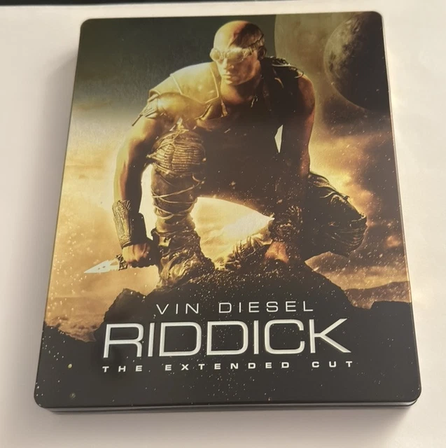 RIDDICK 2013 BLU-RAY Steelbook HMV Exclusive Vin Diesel £18.40 ...