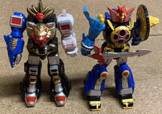 POWER RANGERS NINJA Storm & Wild Force Mini Megazords - Bandai -2001/2 ...