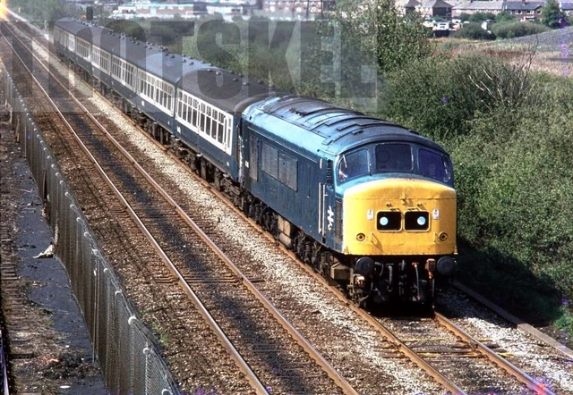 35MM SLIDE BR British Railway Diesel Loco Class 45 45148 Bold Colliery ...