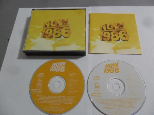 NOW THAT'S WHAT I Call Music! 1986 (2CD FAT BOX 1993) £18.00 - PicClick UK