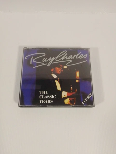 RAY CHARLES-THE CLASSIC Years 3CD Set 1991 Castle Communications £19.34 ...