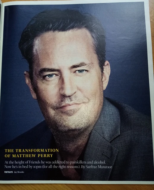 .. MATTHEW PERRY INTERVIEW Friends THE TIMES STYLE MAGAZINE + £3.99 ...