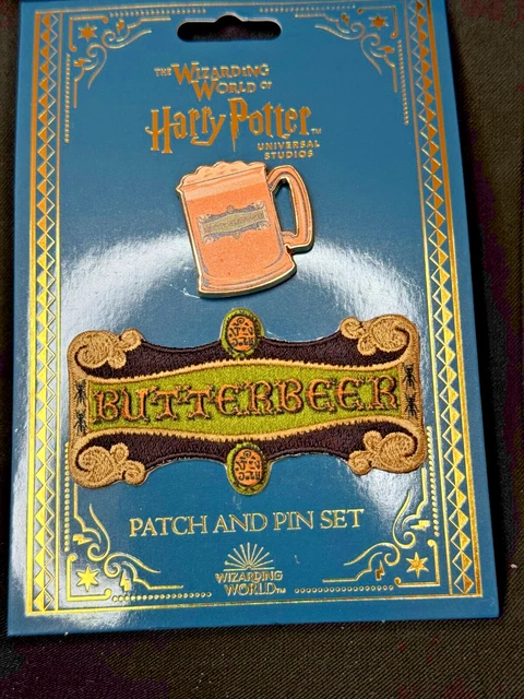 WIZARDING WORLD UNIVERSAL Harry Potter Pin Badge NEW BUTTERBEER PIN ...