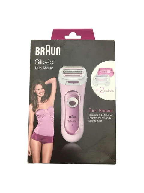 BRAUN SILK-ÉPIL LADY Shaver 5 Electric Shaver and Trimmer System 5-100 ...