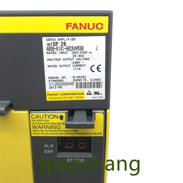 FANUC SERVO AMPLIFER A06B-6141-H026#H580 Brand New Shipping DHL/FedEX EUR 2.452,91 - PicClick FR