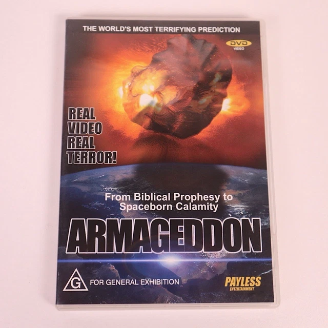 ARMAGEDDON DVD 1999 Times of Terror From Biblical Prophecy to Spaceborn ...