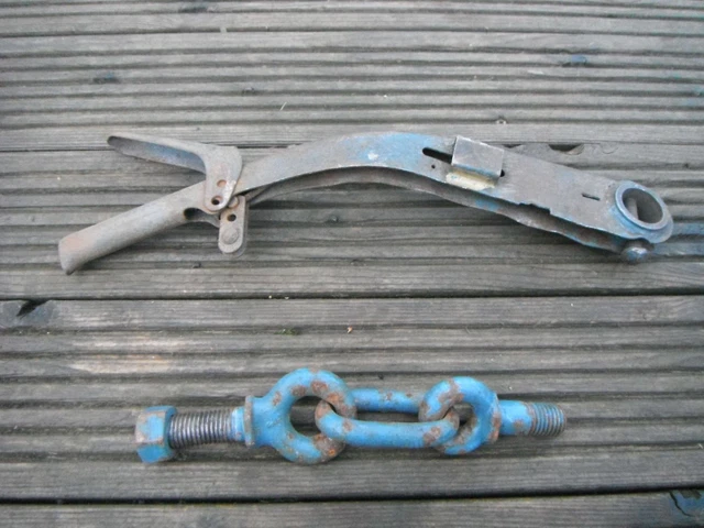 FORDSON E1A DIESEL Major Tractor- Handbrake Lever & Check Chain (Spares ...