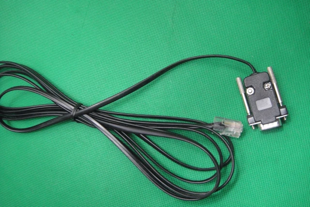 RJ45 TO RS232 Db9 9pin Serial Port Male To Rj45 Female Cat5 Ethernet ...