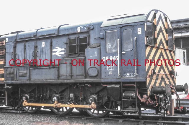 UK RAILWAY PHOTOGRAPH Of Class 08 Shunter 08942. Rm08-664 £1.70 ...