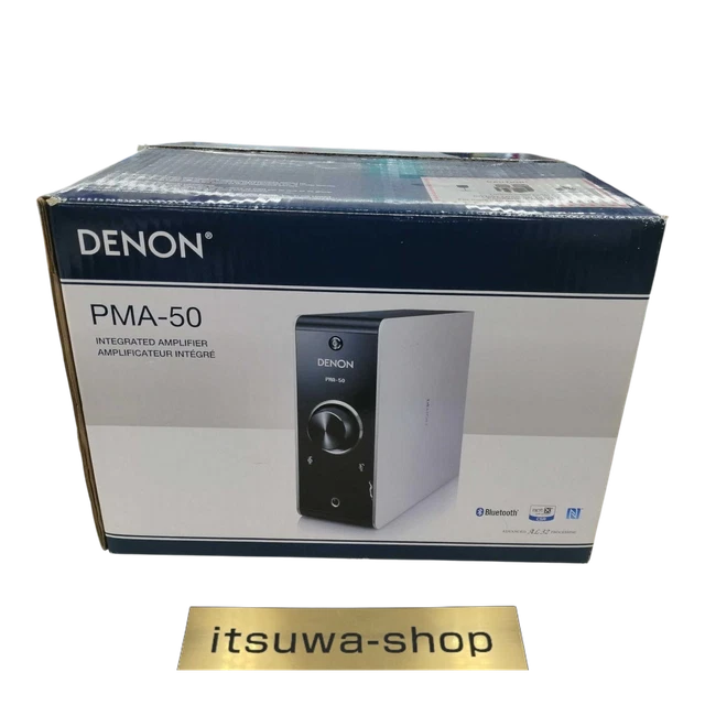DENON PMA-50 DIGITAL Integrated Amplifier Hi-Res USB-DAC Bluetooth Box ...