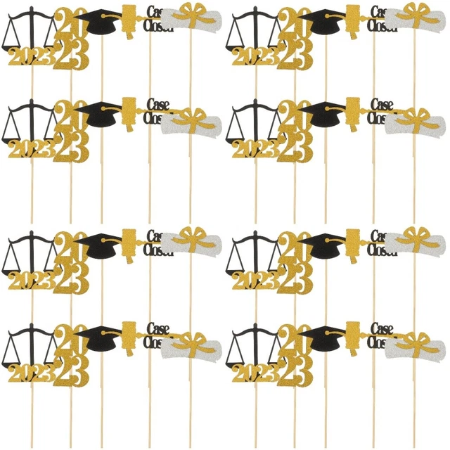 GRADUATION SEASON 4X Grad Centerpiece Sticks Graduation Centerpiece ...
