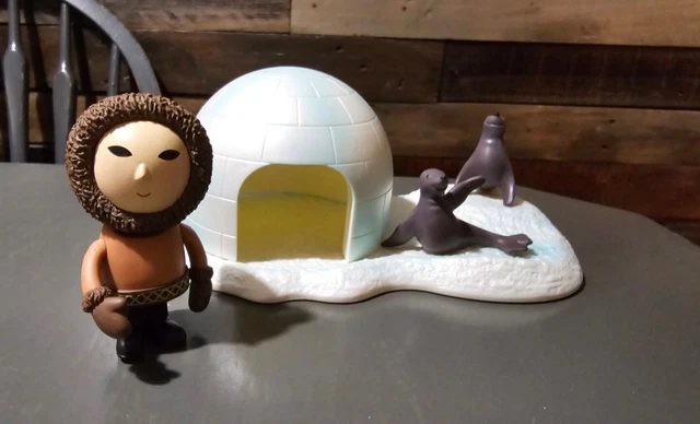 MEMORY LANE RUDOLPH the Red Nosed Reindeer Eskimo's Christmas Loose ...