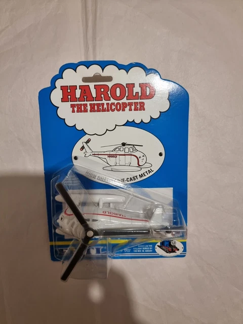 THOMAS TANK & Friends ERTL HAROLD THE HELICOPTER CLOUD CARD 1990 ...