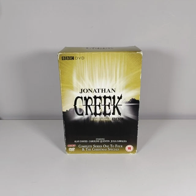 JONATHAN CREEK COMPLETE Series 1-4 & The Christmas Specials Boxset BBC ...