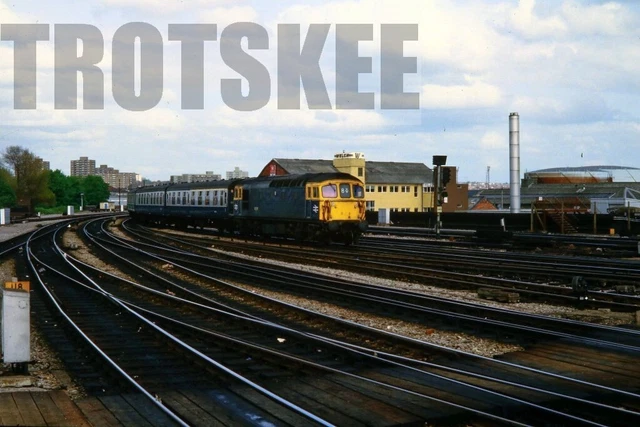 35MM SLIDE BR British Rail Diesel Locomotive Class 31 33109 1986 ...