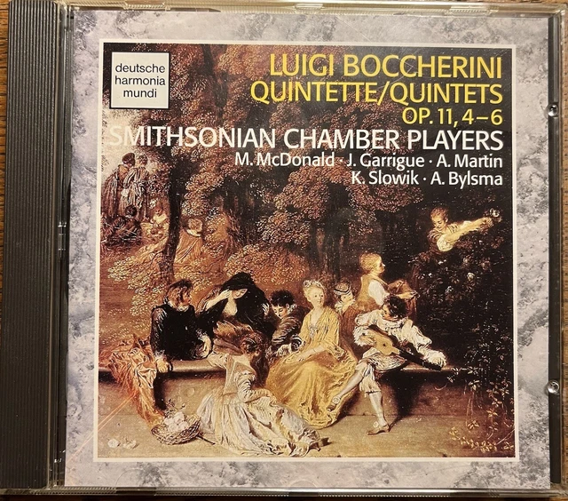 SMITHSONIAN CHAMBER PLAYERS : Luigi Boccherini - Quintette/Quintets VG+ (CD) EUR 3,00 - PicClick DE