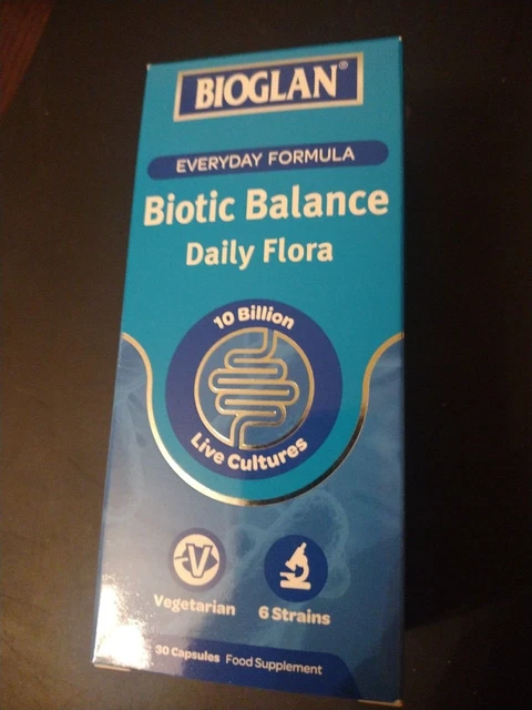 BIOGLAN BIOTIC BALANCE Daily Flora Probiotic Capsules *Tracked post £10 ...
