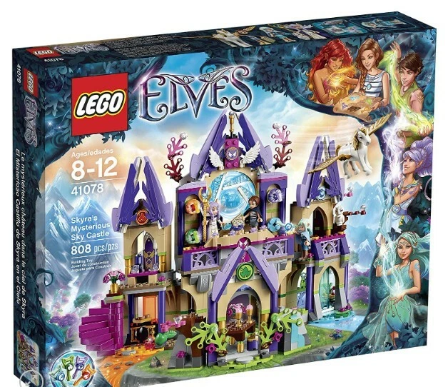 LEGO 41078 ELVES Skyra's Mysterious Sky Castle - 100% Complete with box ...