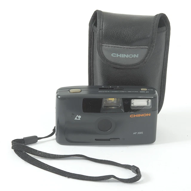 CHINON AP300S APS FILM CAMERA, ORIGINAL CASE, Tested Working £7.00 ...